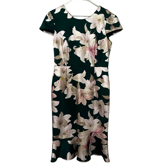 Enfocus Studio | Dresses | Enfocus Studio Lined Floral Print Dress ...